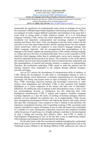 Howabouts of Transforming Power of Competitive Team Based Learning | PDF