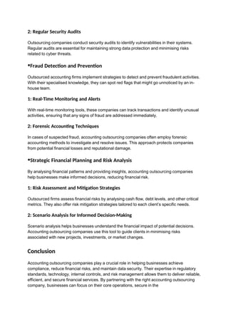 How Accounting Outsourcing Companies Ensure Compliance and Reduce ...