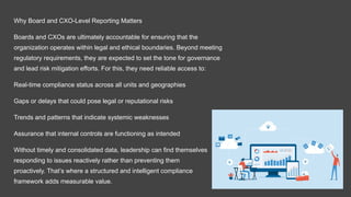 How a Compliance Management System Enhances Board and CXO Reporting.pptx