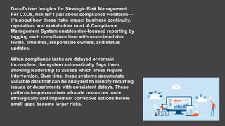 How a Compliance Management System Enhances Board and CXO Reporting.pptx