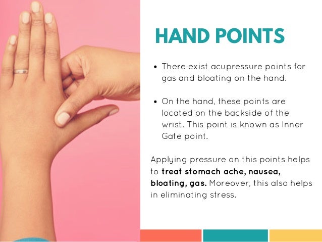 How Acupressure can be used to Treat Gas & Bloating?