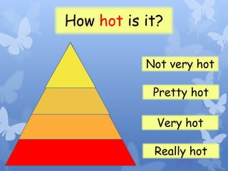 How + adjectives | PPTX | Weather | Science