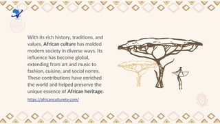 How African Culture Influences Today's Society | PDF