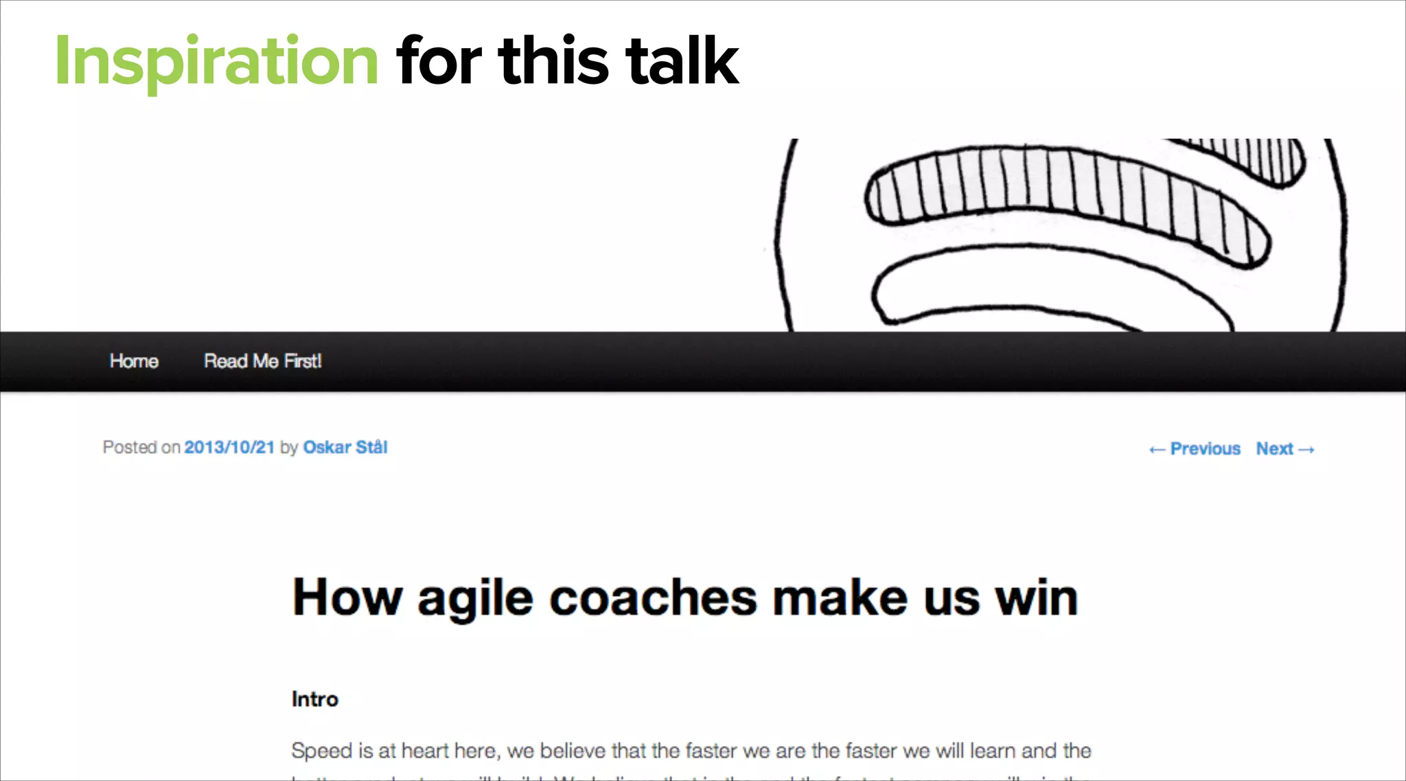 How agile coaches help us win the agile coach role @ Spotify | PPT How agile coaches help us win the agile coach role @ Spotify | PPT