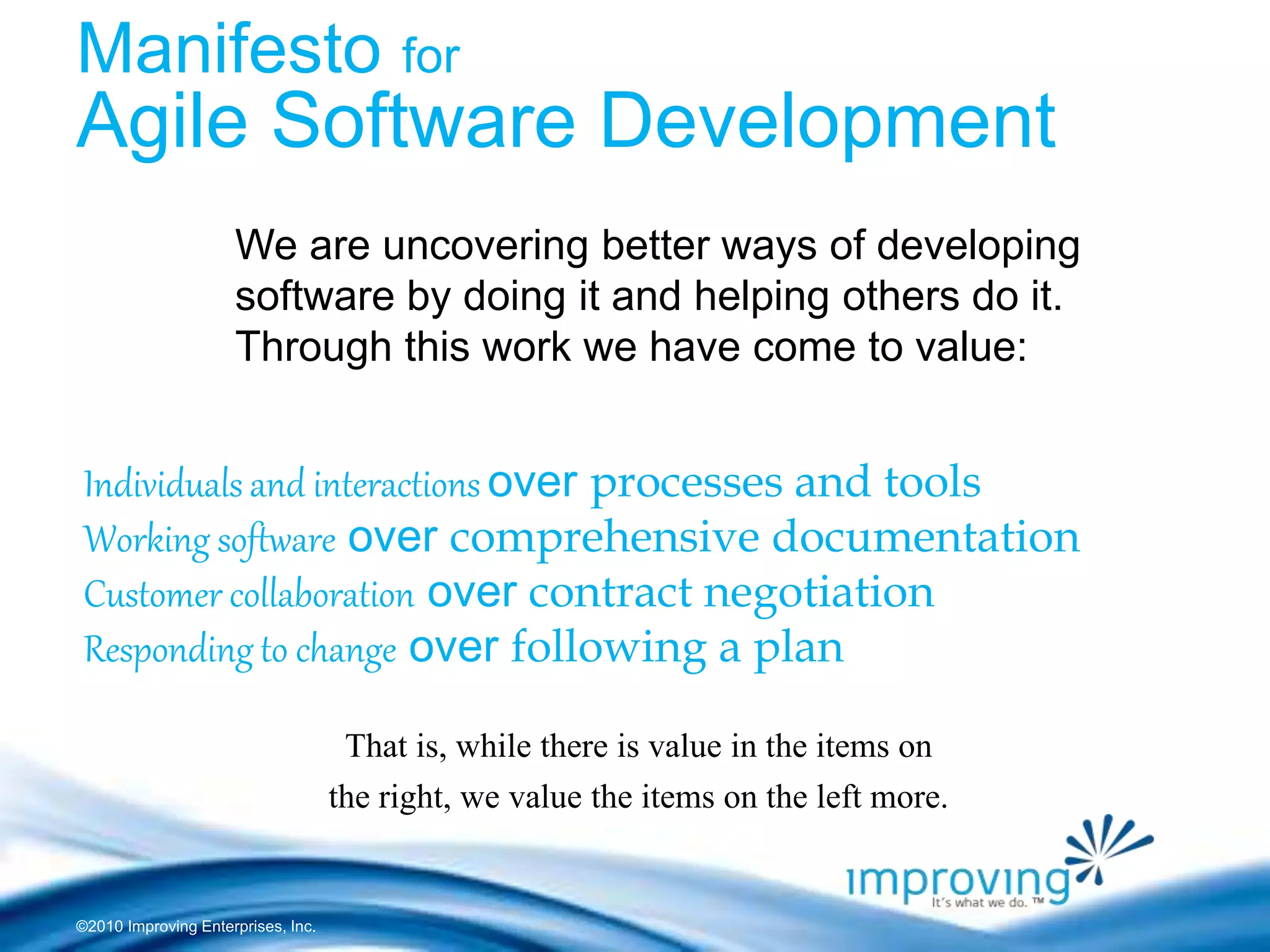 Agile Software Development | PPT