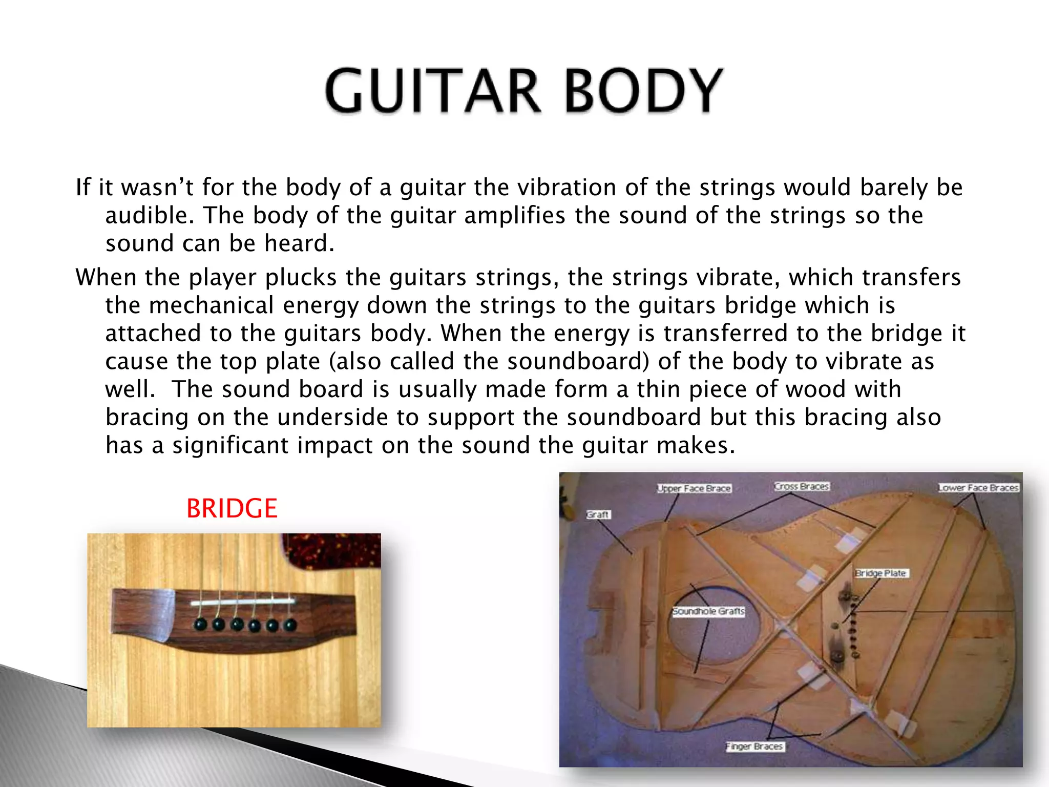 How a guitar works | PPTX