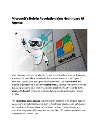 How AI Agents Revolutionize Healthcare for Better Solutions.pdf