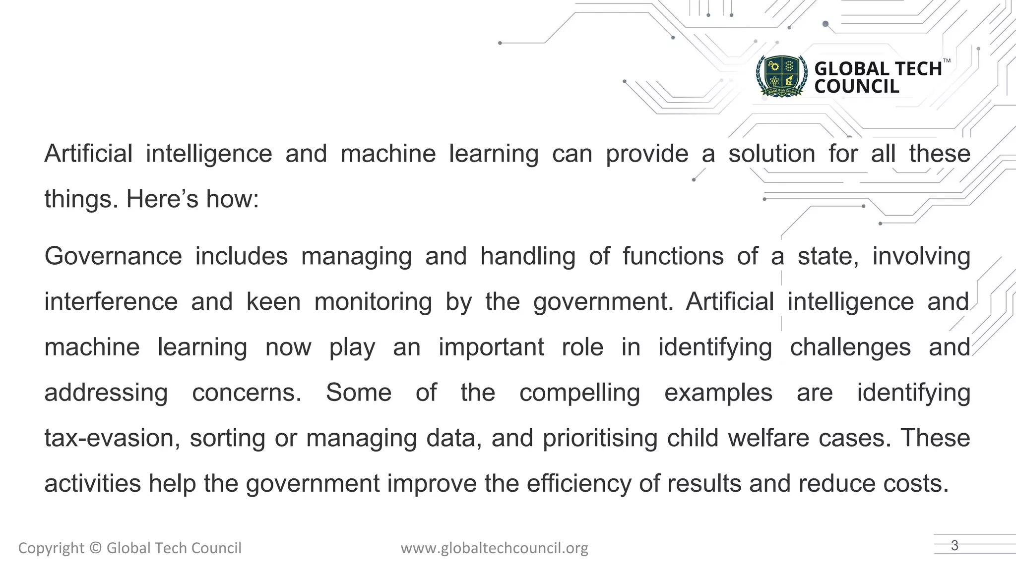 How ai and ml can help in transforming governance | PDF