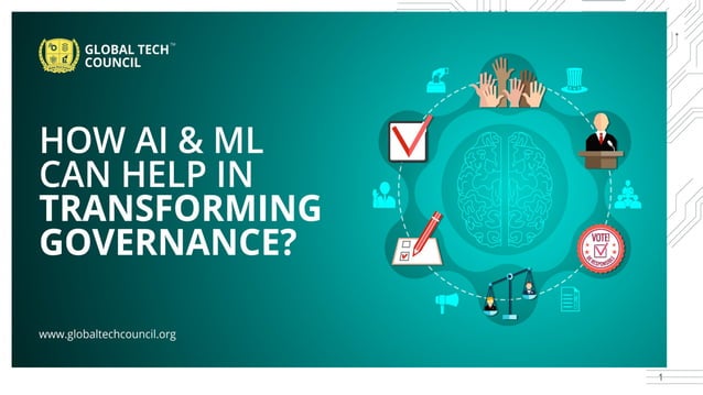 How ai and ml can help in transforming governance | PPT
