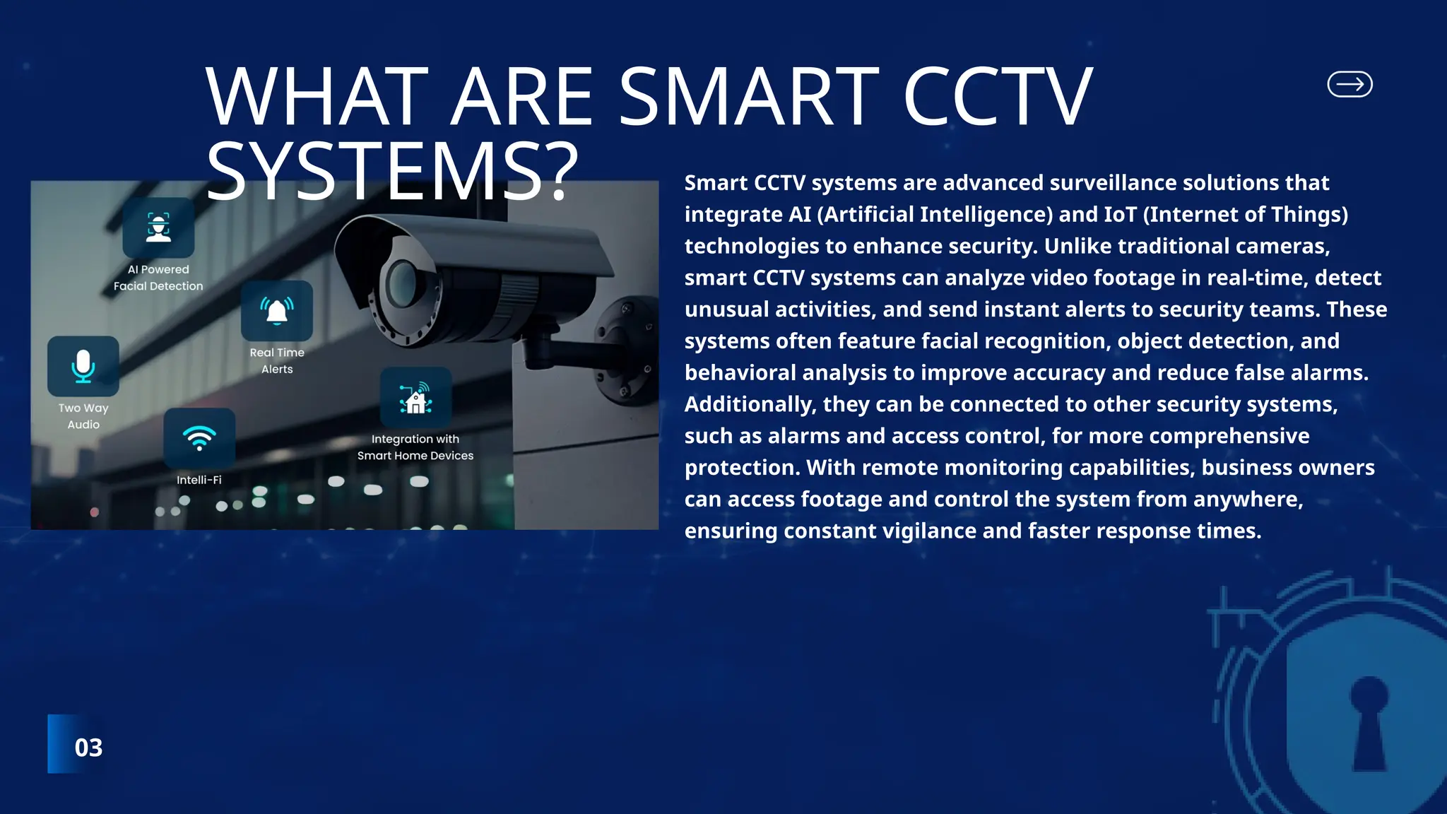 How AI and Smart CCTV Systems Improve Security | PPT