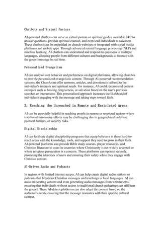 How AI Can Help the Church Reach Unreached Souls in Multiple Languages ...