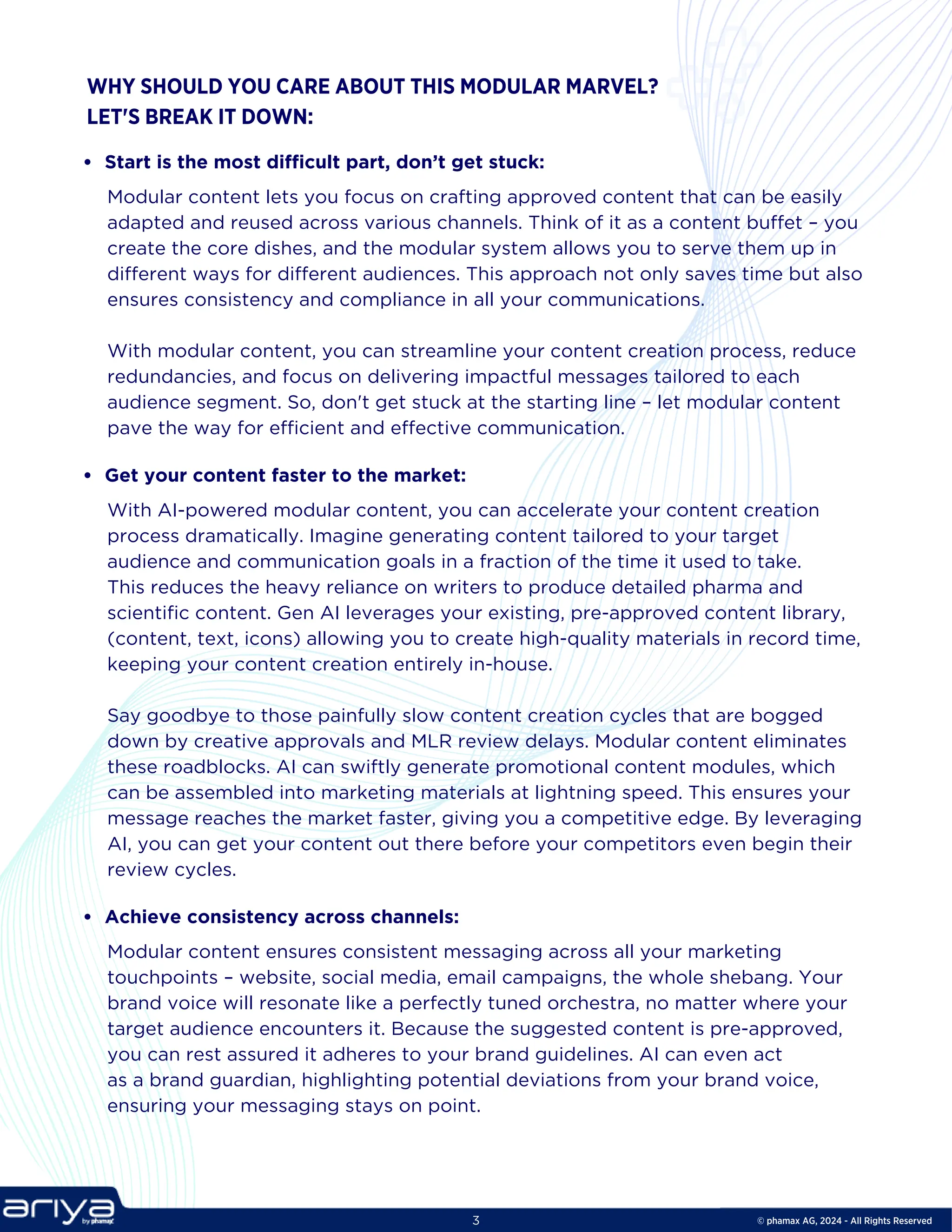 How AI Enables Modular Content Strategy in Pharma | PDF