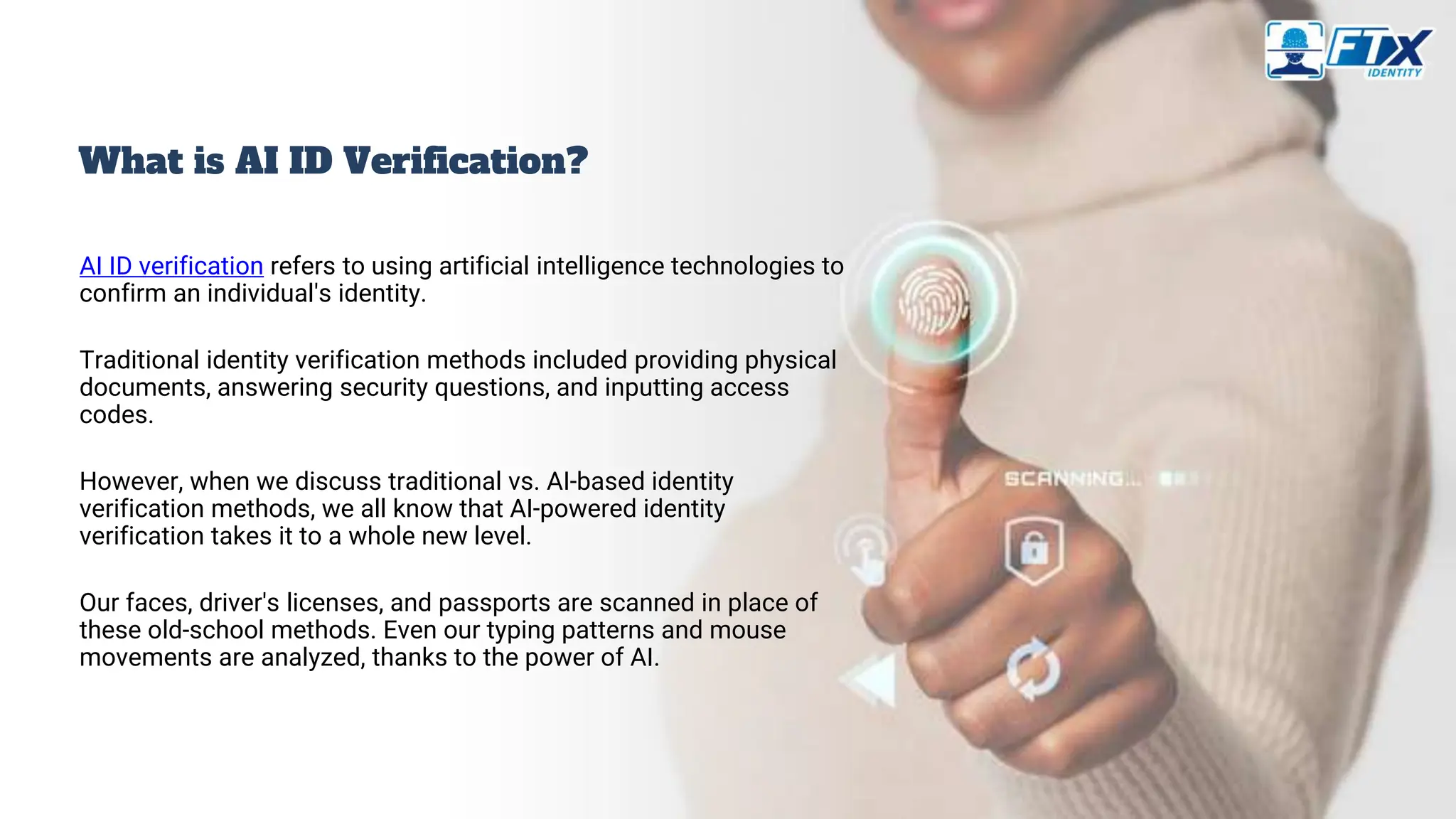 How AI Identity Verification Works: A Comprehensive Overview | PPTX
