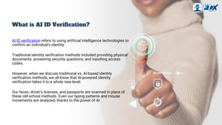 How AI Identity Verification Works: A Comprehensive Overview | PPTX