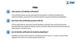 How AI Identity Verification Works: A Comprehensive Overview | PPTX