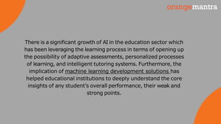 How AI in Education Enhances | PPTX | Educational Assessment | Education