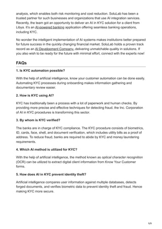 How AI in KYC Know Your Customer Simplifies Verification.pdf