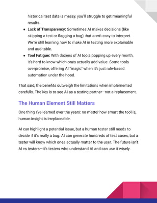 Smarter QA: How Artificial Intelligence is Reshaping Test Automation | PDF