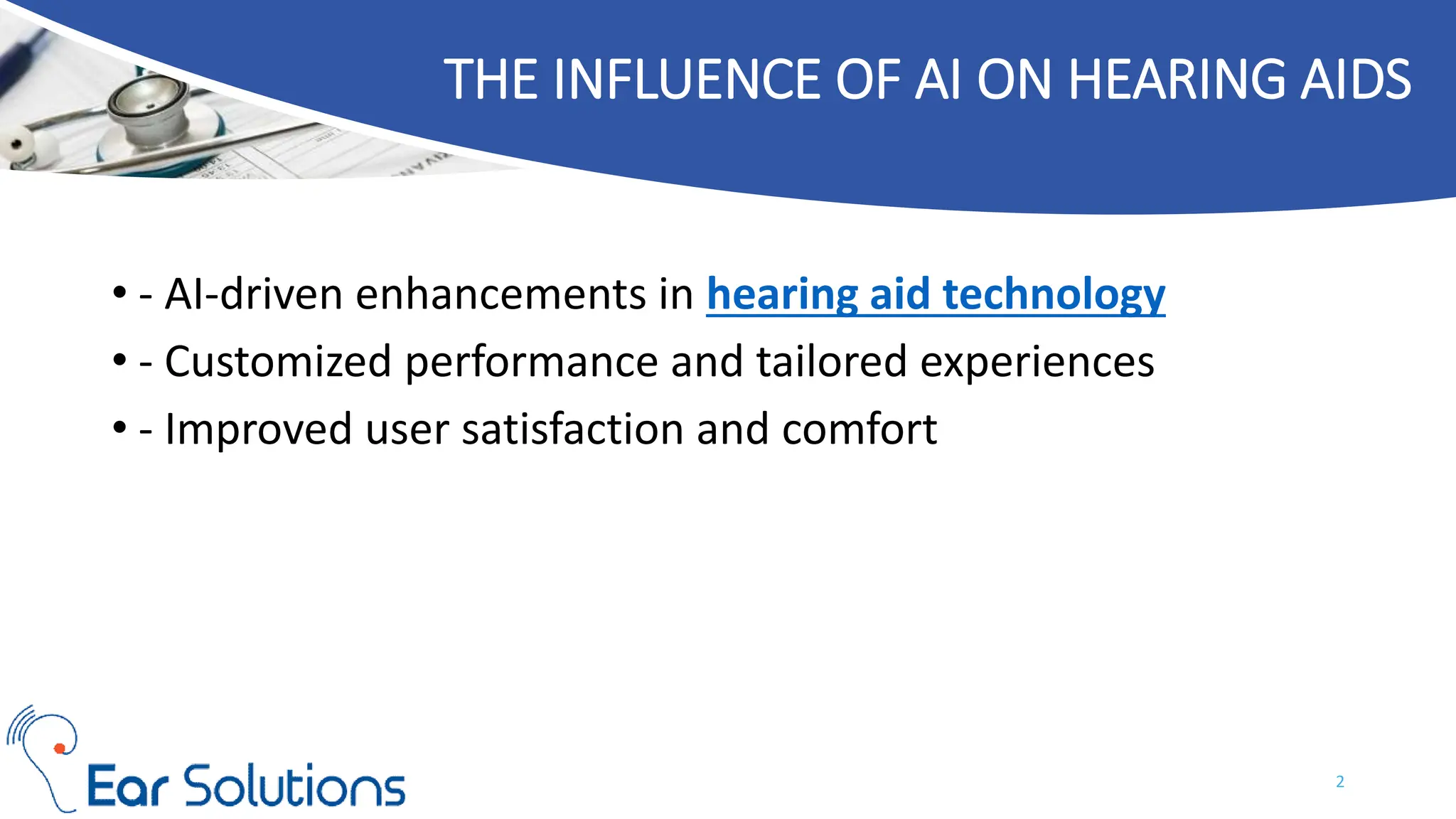 How AI is Changing the Hearing Aid World | PPTX
