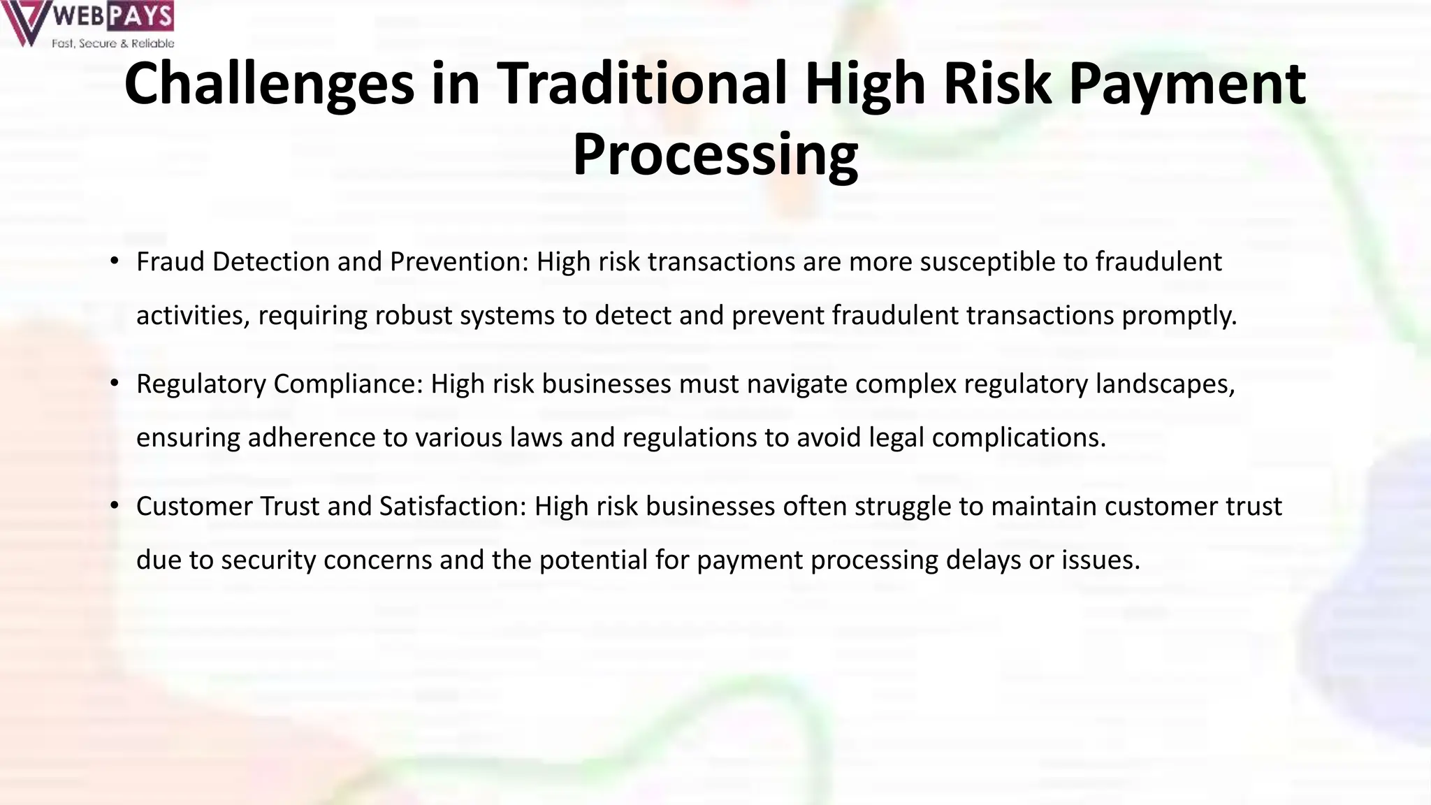 How AI is Revolutionizing High Risk Payment Processing? | PPTX