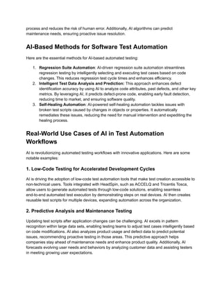 How AI is Streamlining Test Automation Workflows_ A Comprehensive Guide.pdf