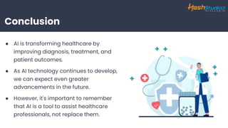 AI in Healthcare: Revolutionizing Your Health Journey | PPT