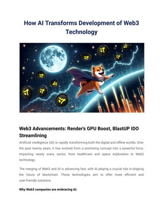 How AI Transforms Development of Web3 Technology.pdf | Free Download