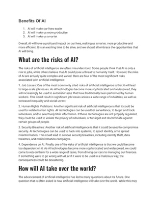 How Ai Will Take Over The World.pdf