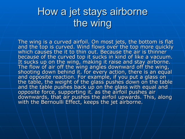 How A Jet Works | PPT