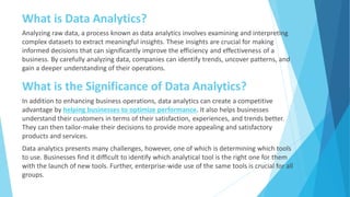 How A Leading Analytics Company Can Transform Your Business | PPT