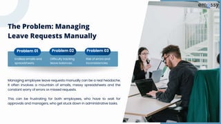 How a Leave Management System Benefits Your Organization? | PPTX