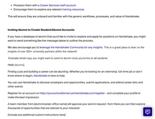 How Alumni Can Request Access to Handshake - Howard University | PPT
