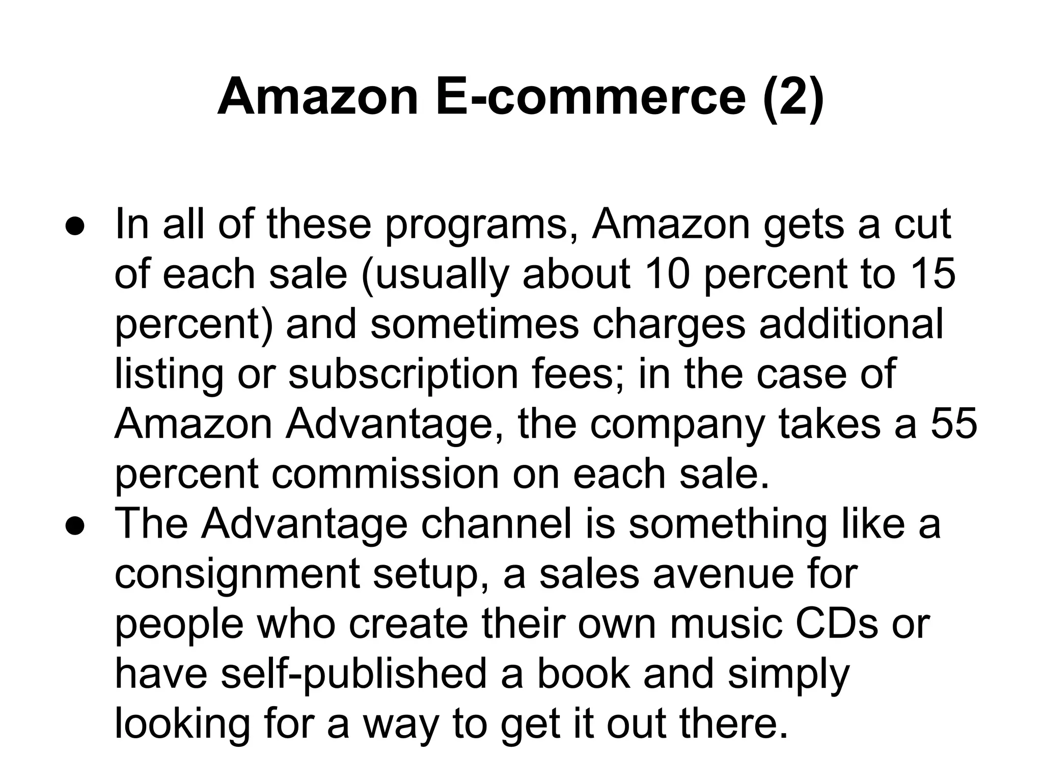 How amazon business works | PPT