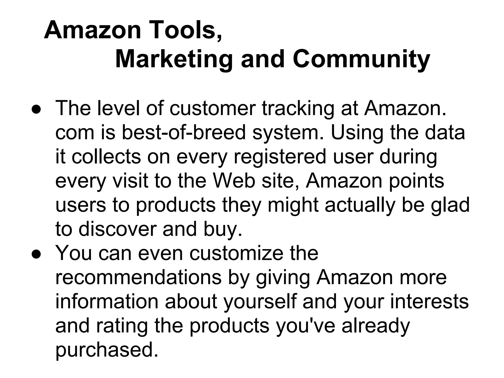 How amazon business works | PPT