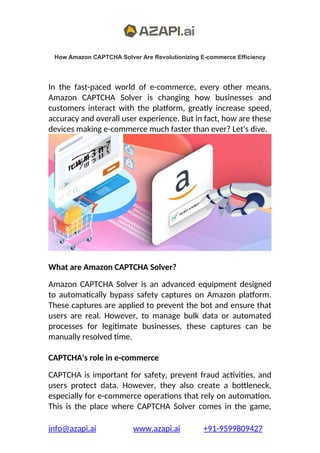 How Amazon CAPTCHA Solver Are Revolutionizing E-commerce Efficiency.docx