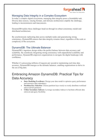 How Amazon DynamoDB Ensures Data Accuracy Across Platforms.pdf