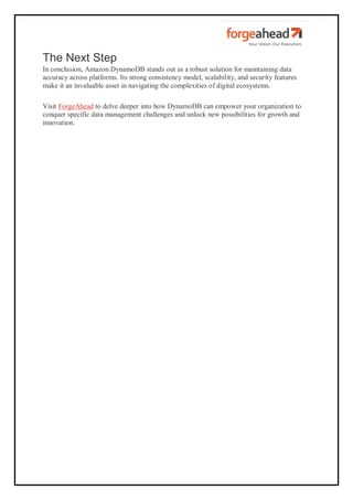 How Amazon DynamoDB Ensures Data Accuracy Across Platforms.pdf