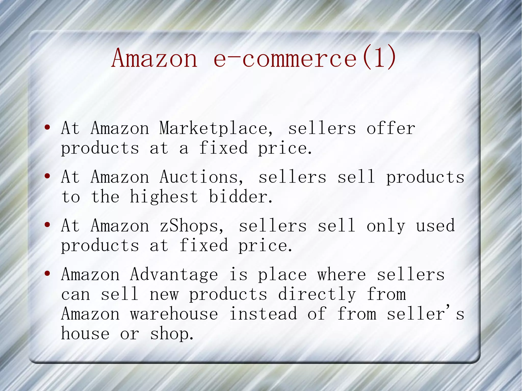 How amazon works? | PDF
