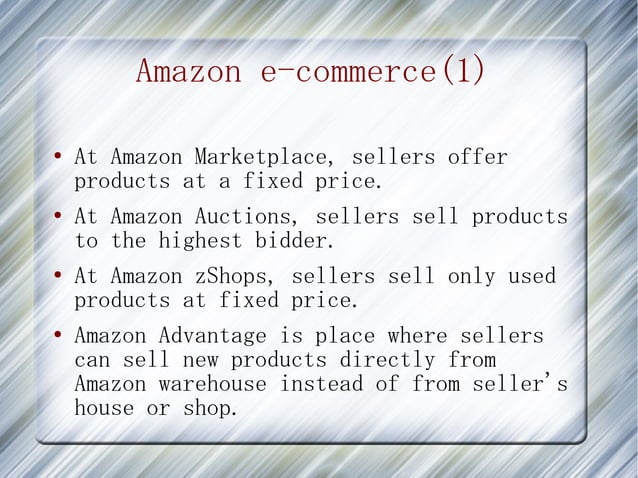 How amazon works? | PPT