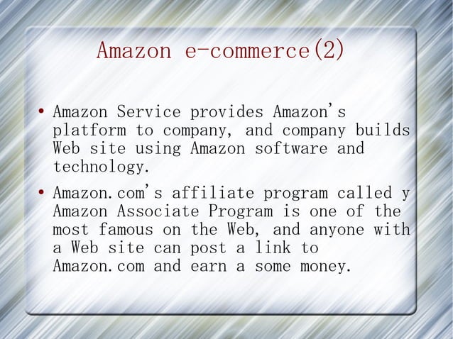 How amazon works? | PPT