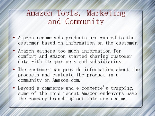 How amazon works? | PPT