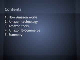 How amazon works | PPT