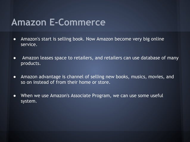 How amazon works | PPT