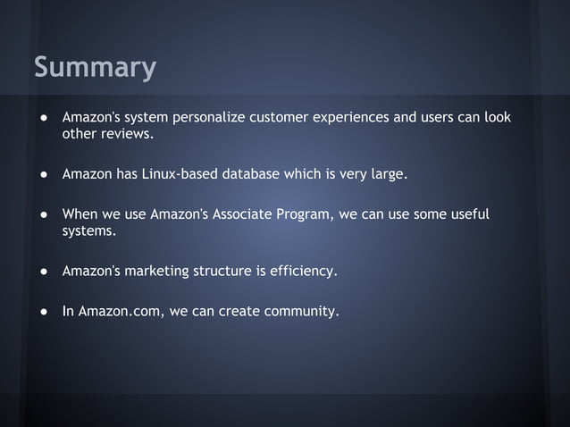 How amazon works | PPT