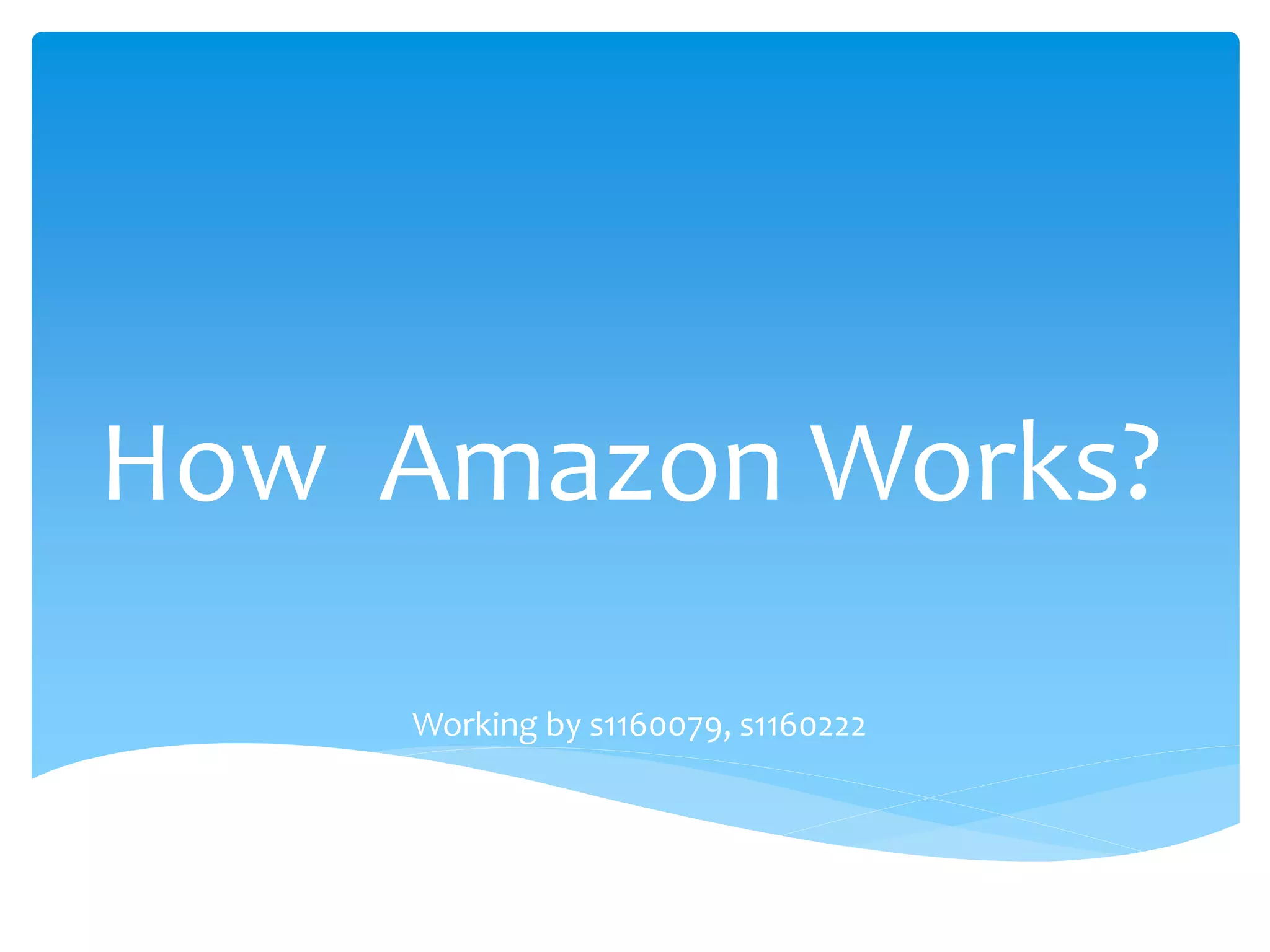 How amazon works.pdf