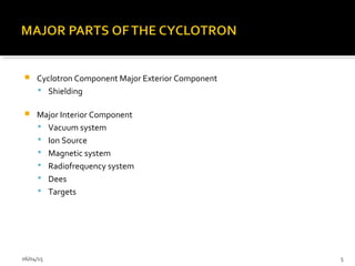 How a medical cyclotron works by emmanuel w. fiagbedzi | PPT