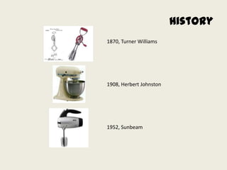How a handmixer works | PPTX