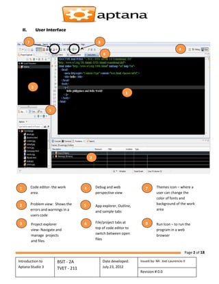 Introduction to Aptana | PDF