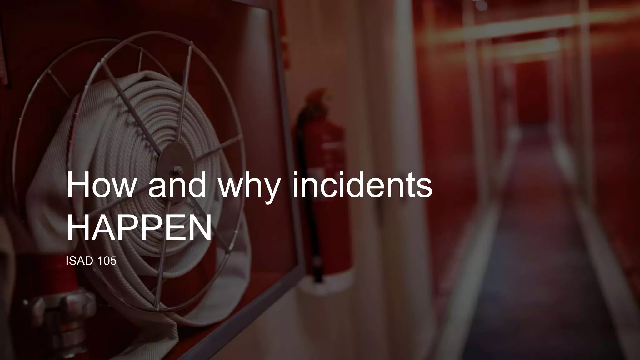 How and why accident happen | PPTX