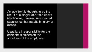 How and why accident happen | PPTX